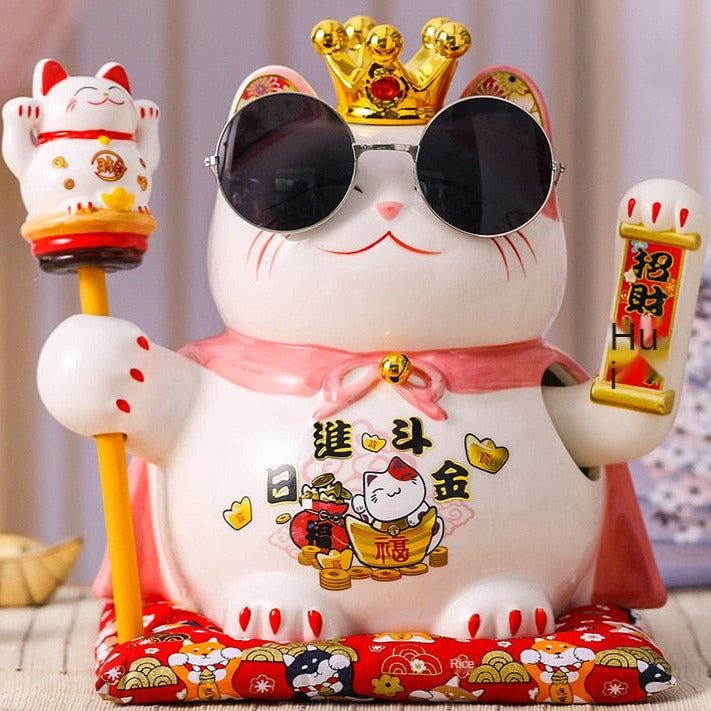 Chat Chinois Qui Fait Coucou | Univers Chinois