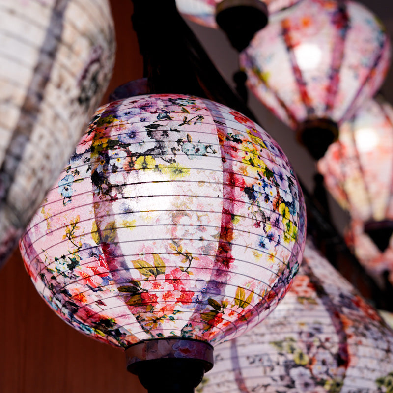 Lampion Chinois Fleurs | Univers Chinois